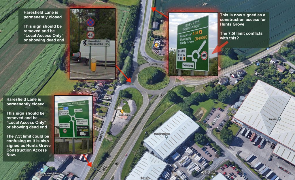 No Access To Haresfield through Hunts Grove – Hunts Grove Parish ...