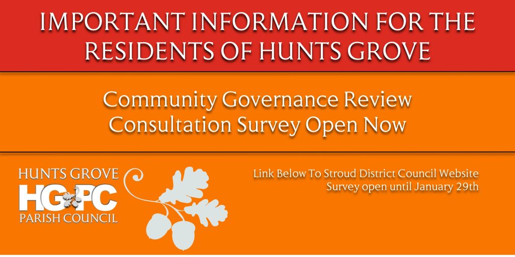 Community Governance Review – Have Your Say – Hunts Grove Parish Council Blog