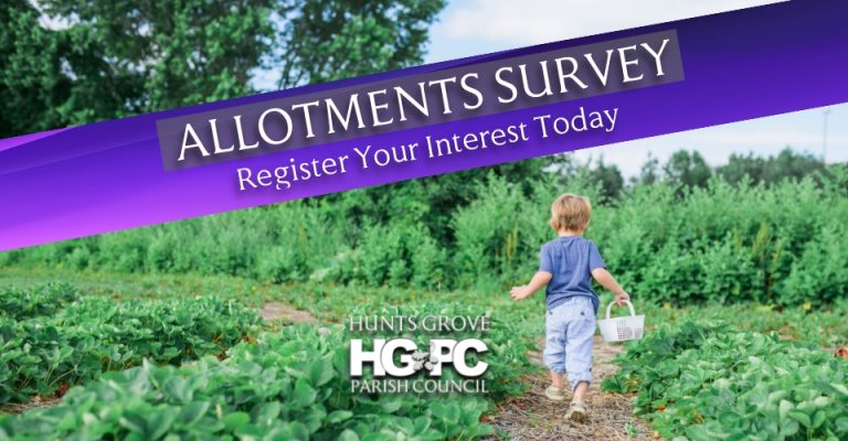 Hunts Grove Allotments – Hunts Grove Parish Council Blog